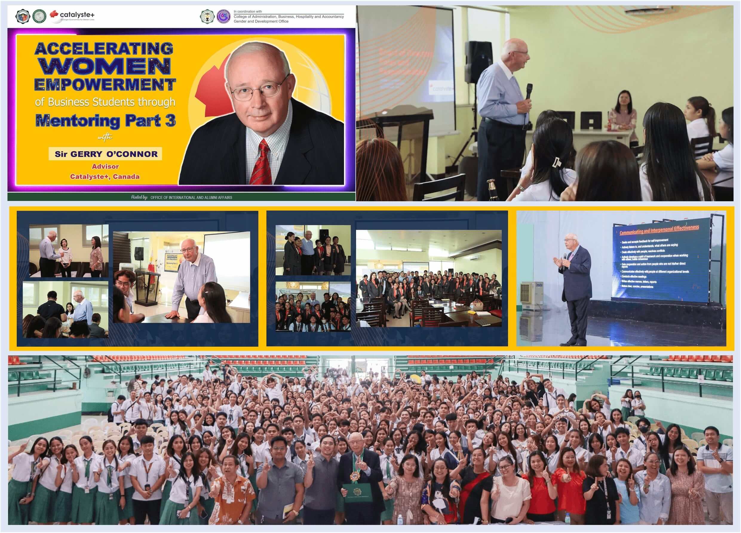 Empowering Business Students of CABHA through mentoring session, wraps ...