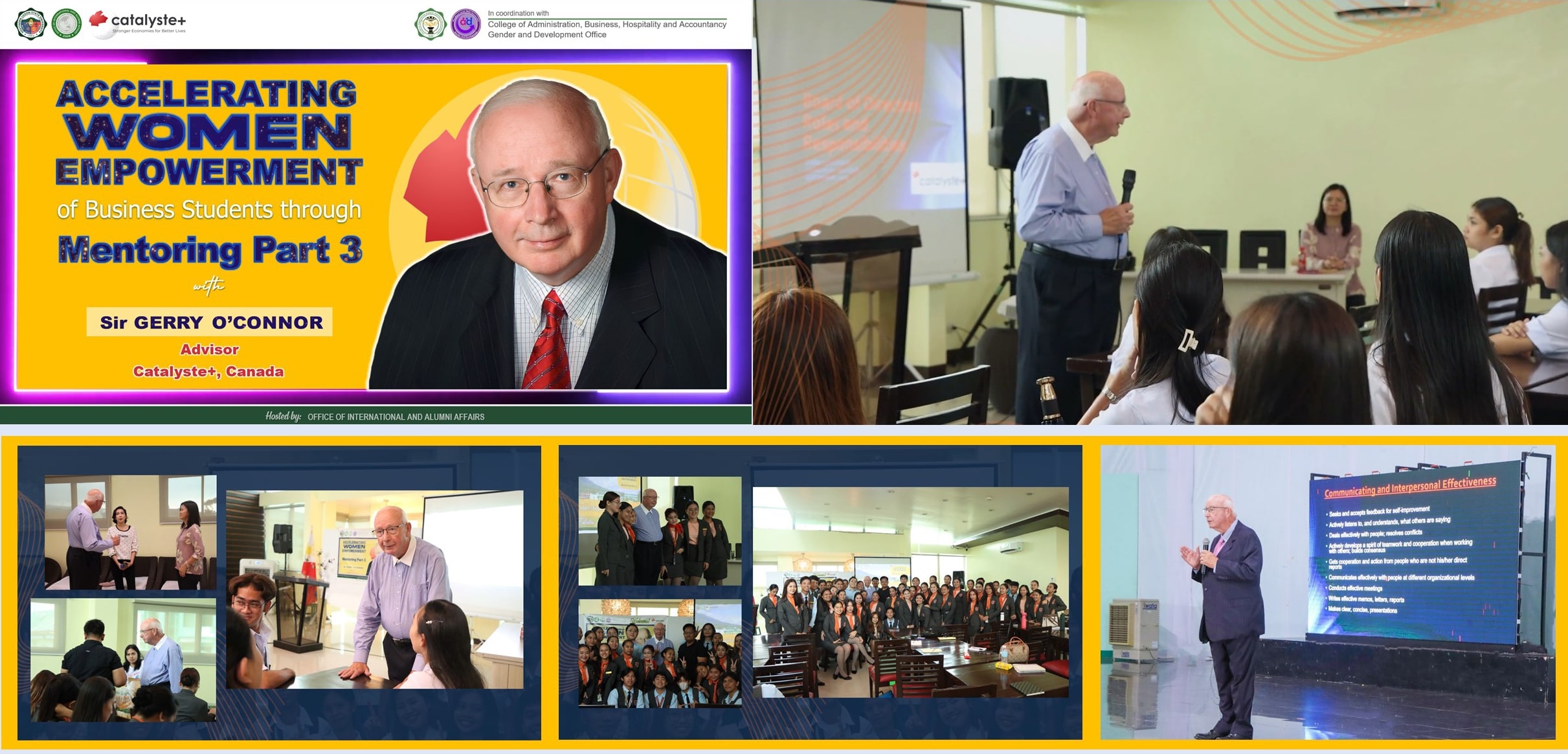 Empowering Business Students of CABHA through mentoring session, wraps ...