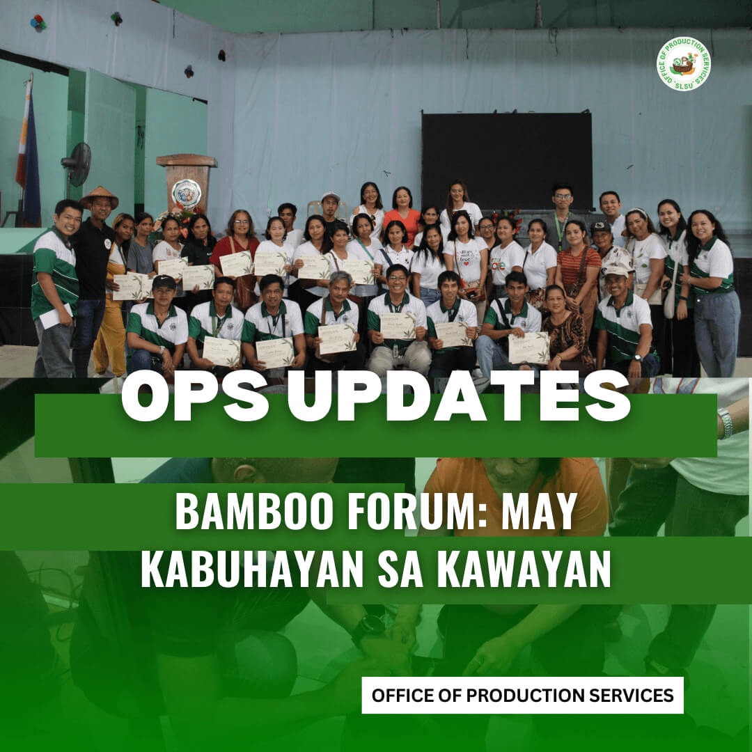 May Kabuhayan sa Kawayan | Southern Luzon State University Southern ...