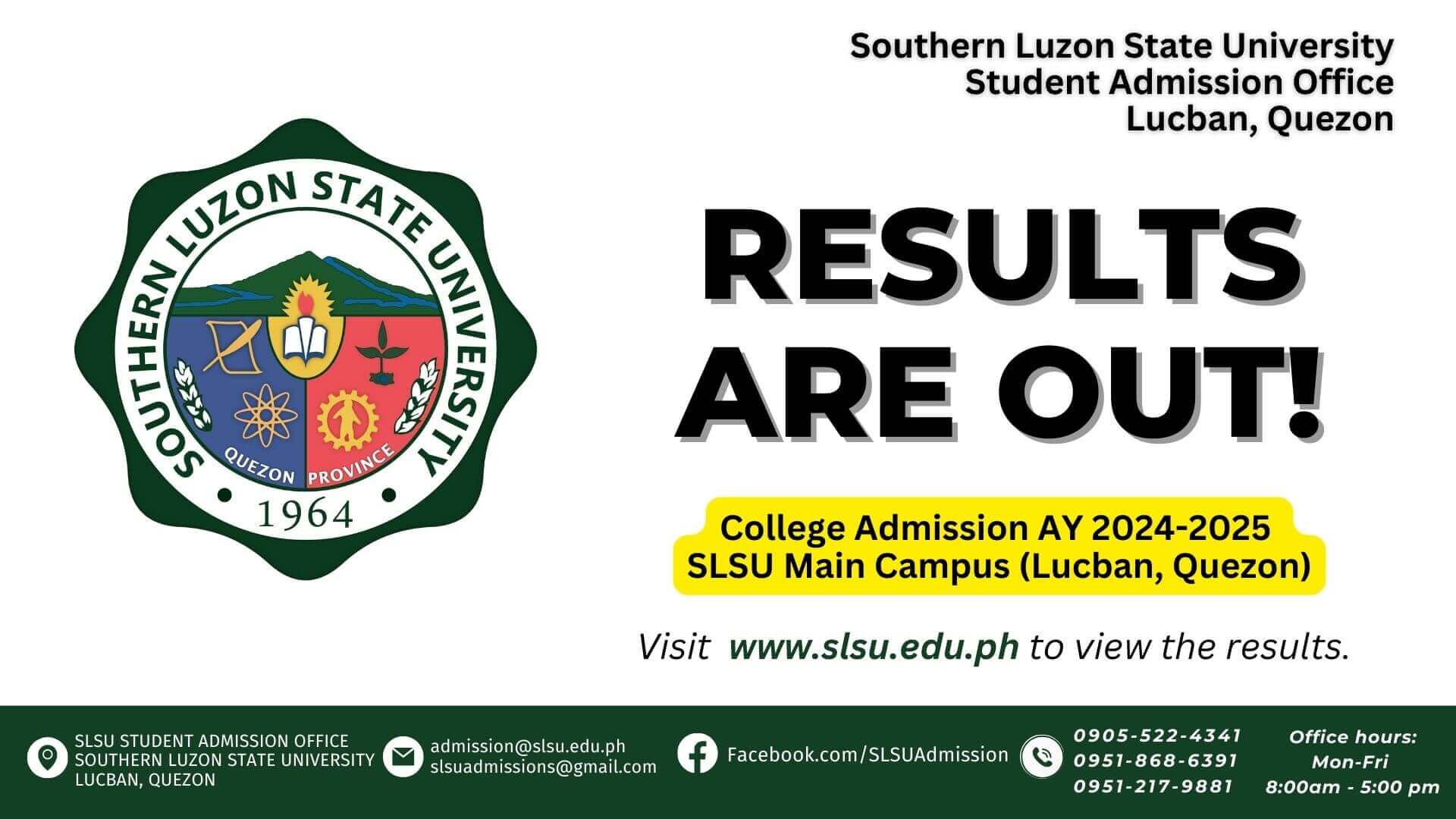 Undergraduate | Southern Luzon State University