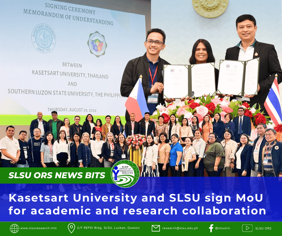 Research Services | Southern Luzon State University Southern Luzon ...