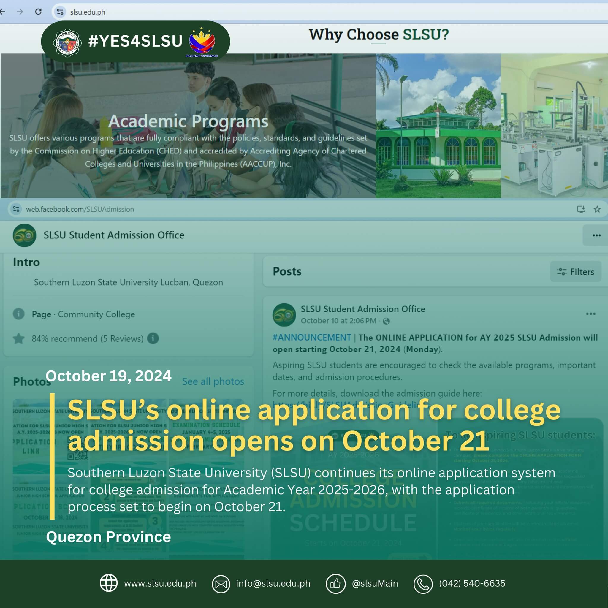 Vision, Mission, Goals | Southern Luzon State University