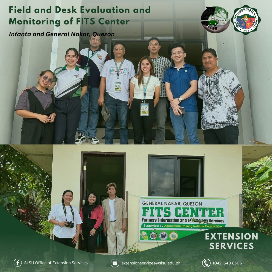 The Southern Luzon State University (SLSU), with the Department of ...