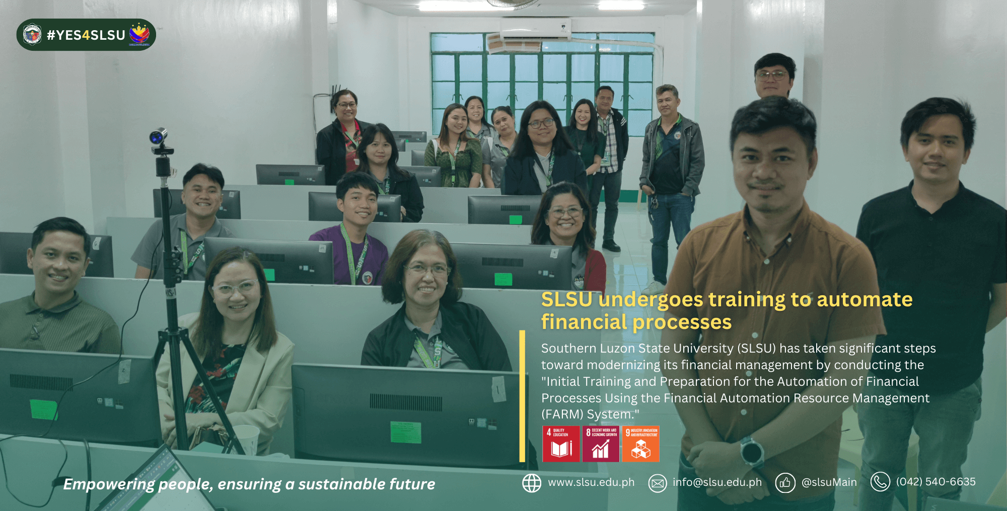 SLSU undergoes training to automate financial processes | Southern ...