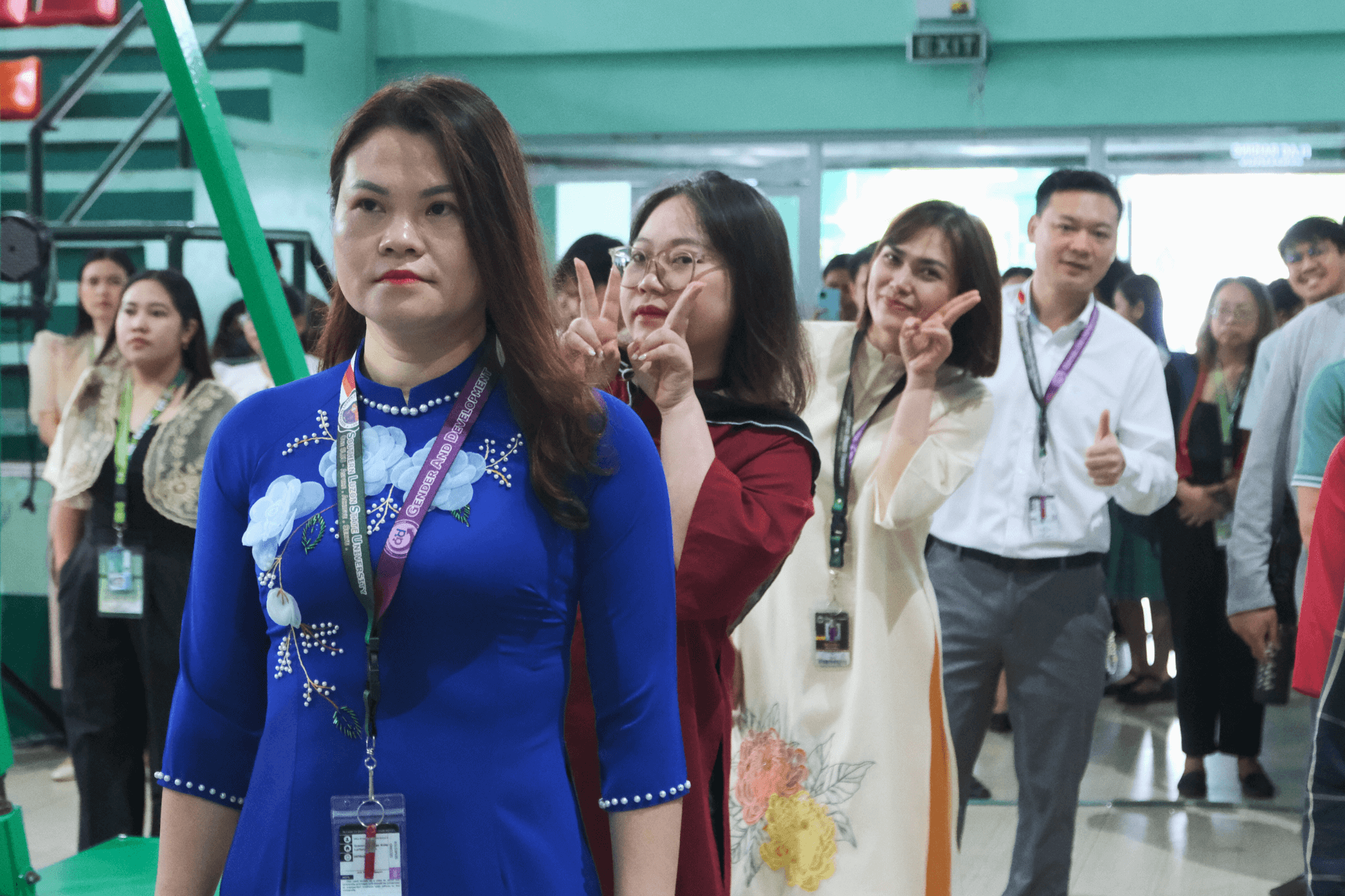 Vietnamese Students join SLSU flag ceremony in ASEAN-inspired attire ...