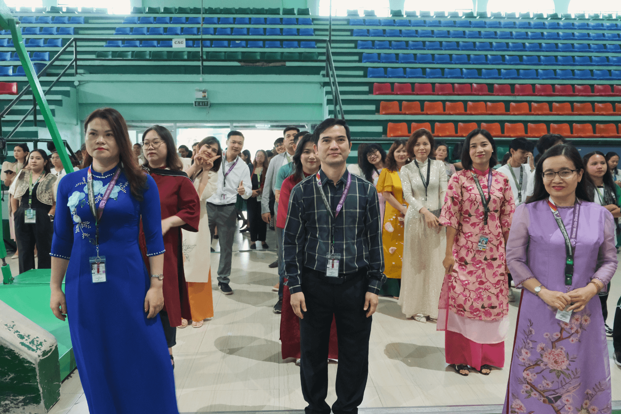 Vietnamese Students join SLSU flag ceremony in ASEAN-inspired attire ...