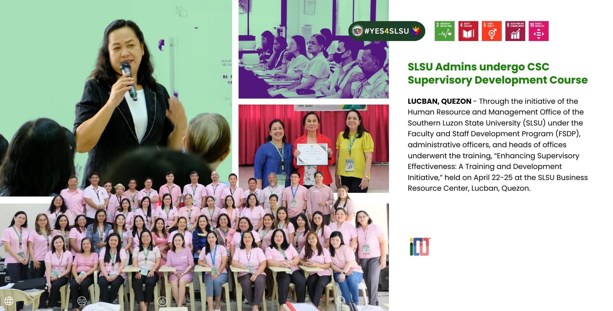 SLSU Admins undergo CSC Supervisory Development Course | Southern Luzon ...